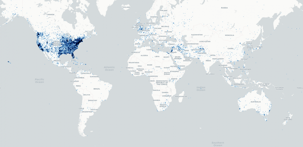 Mapping The Geography Of Television News 2009-2018 – The GDELT Project