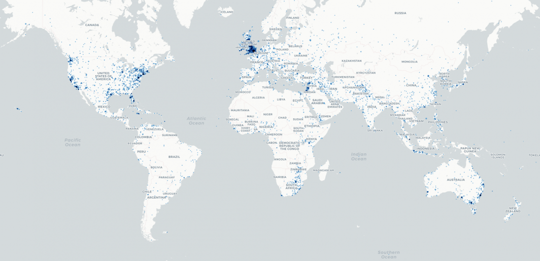 Mapping The Geography Of Television News 2009-2018 – The GDELT Project