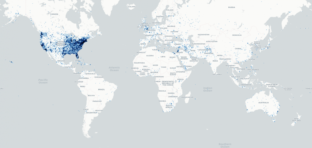 Mapping The Geography Of Television News 2009-2018 – The GDELT Project