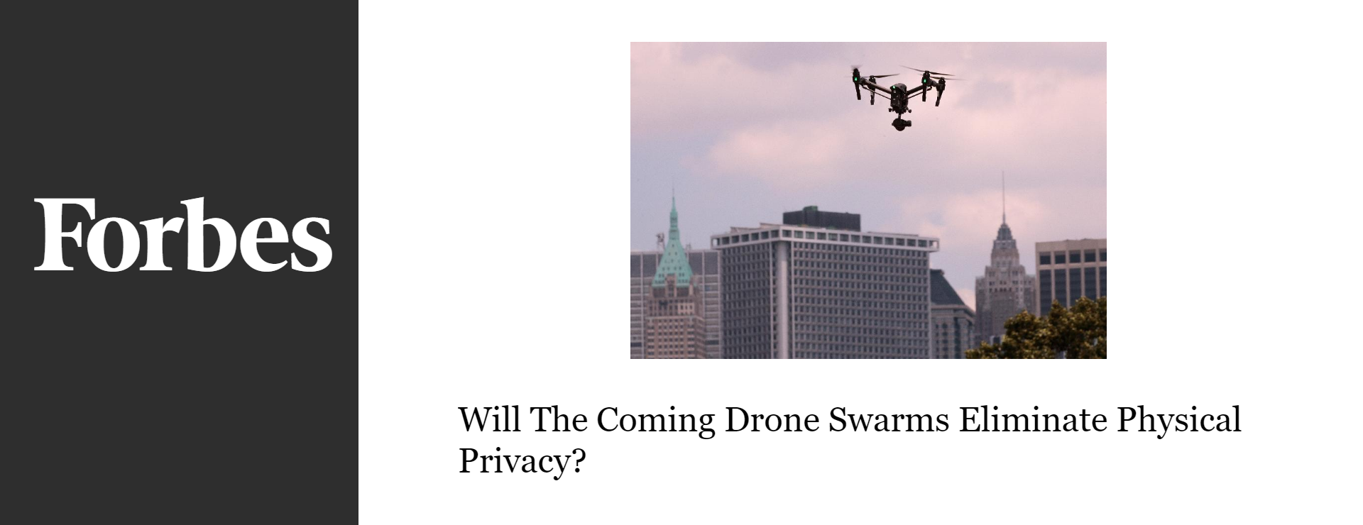 Will The Coming Drone Swarms Eliminate Physical Privacy? – The GDELT ...