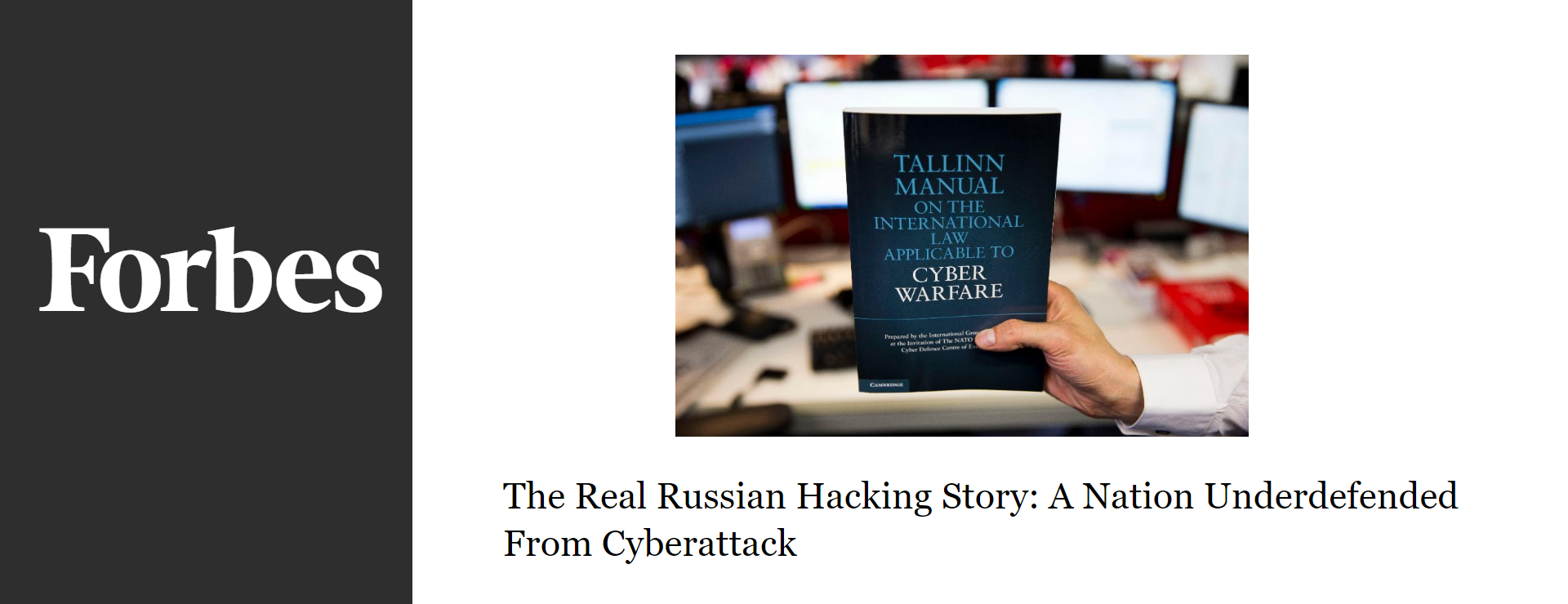 The Real Russian Hacking Story: A Nation Underdefended From Cyberattack ...