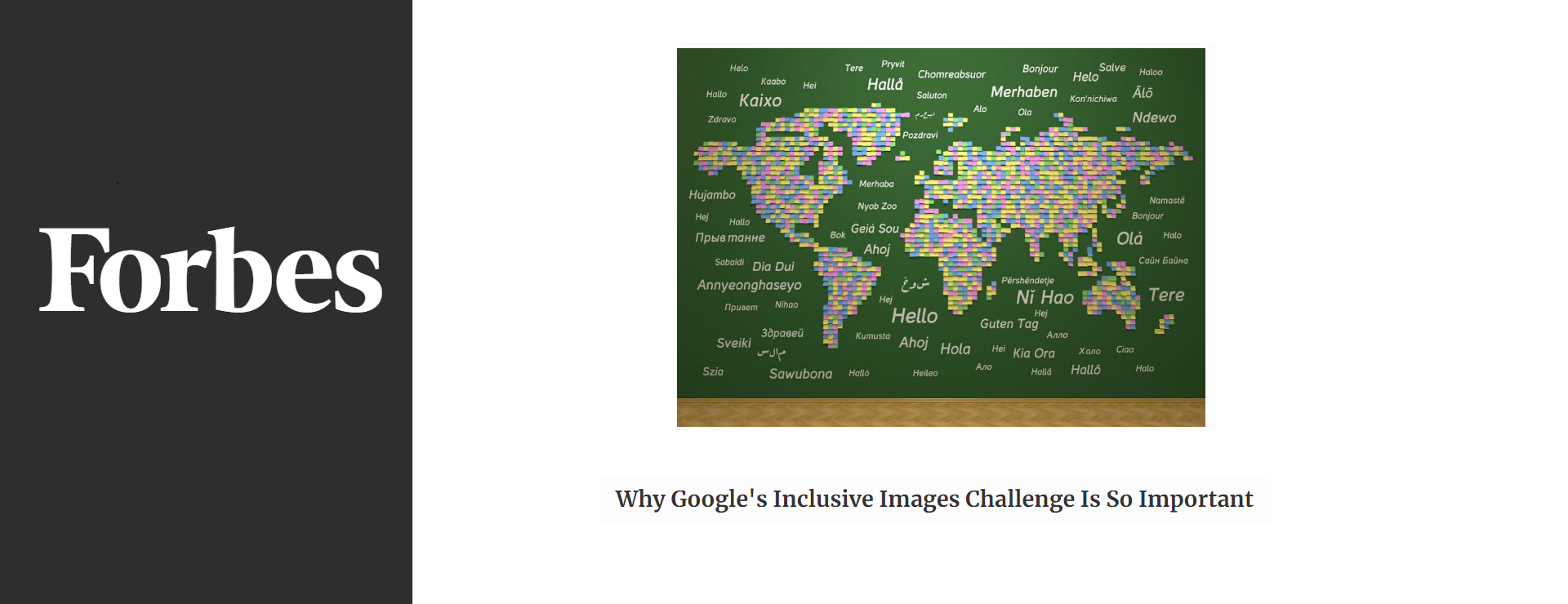 Why Google’s Inclusive Images Challenge Is So Important – The GDELT Project