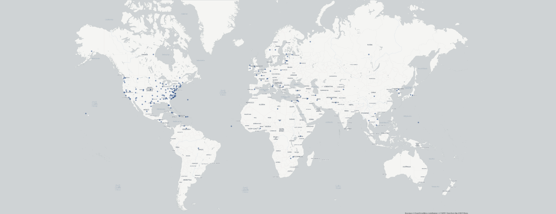 Animating The Geography Of Television News 2009-2018 – The GDELT Project