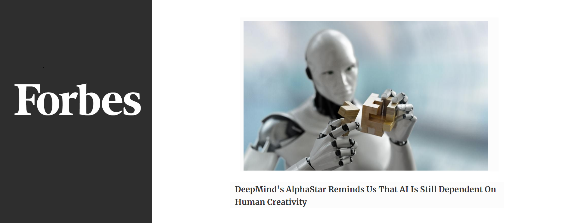 DeepMind’s AlphaStar Reminds Us That AI Is Still Dependent On Human ...