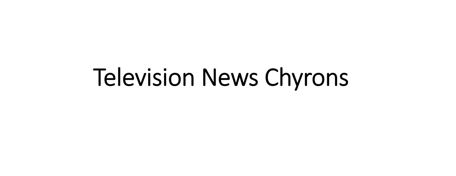 Announcing The New LowerThird Television News Chyron Search API! – The ...