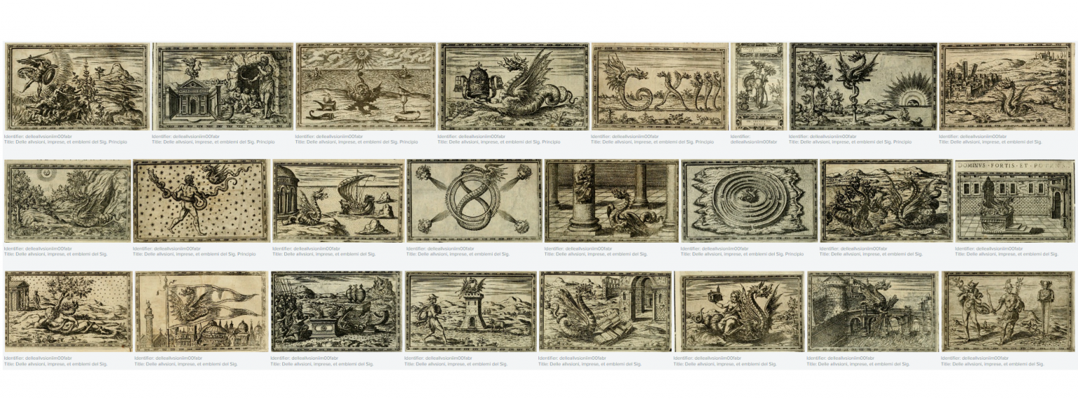 Explore The Visual World Of Emblem Books – The GDELT Project