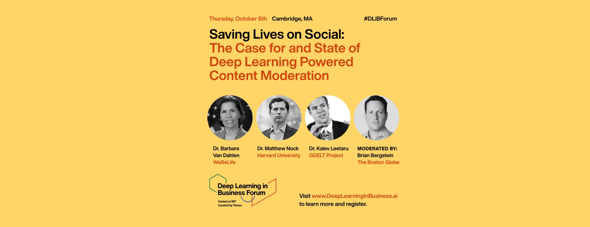 This Week: Deep Learning In Business Forum At MIT Panel – The GDELT Project