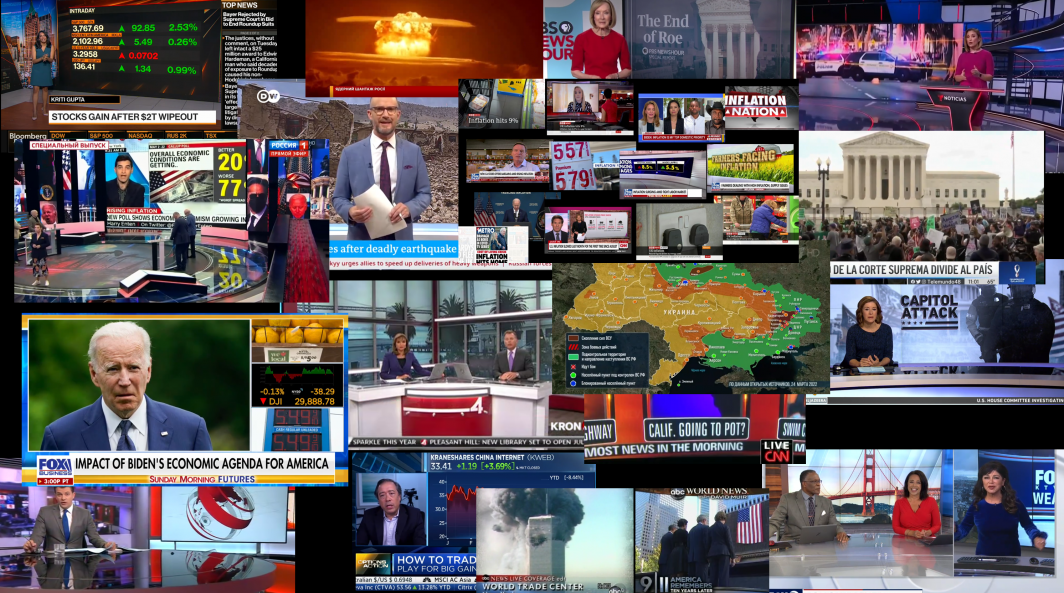 TV News Visual Explorer: 24 Channels From 7 Countries In 4 Languages ...