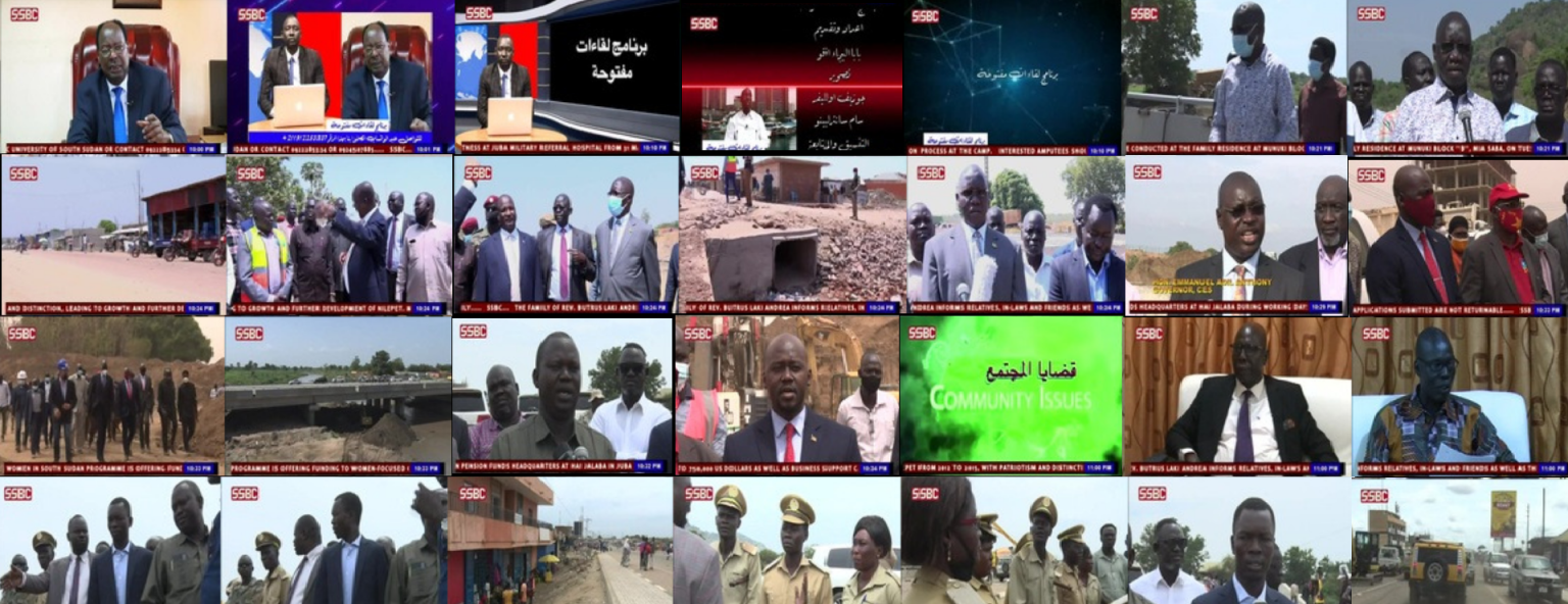 TV Visual Explorer: Southern Sudan Television – The GDELT Project
