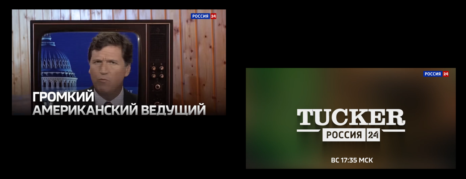 Tucker Carlson’s Face Still Appears On Russian Television In Ads For ...
