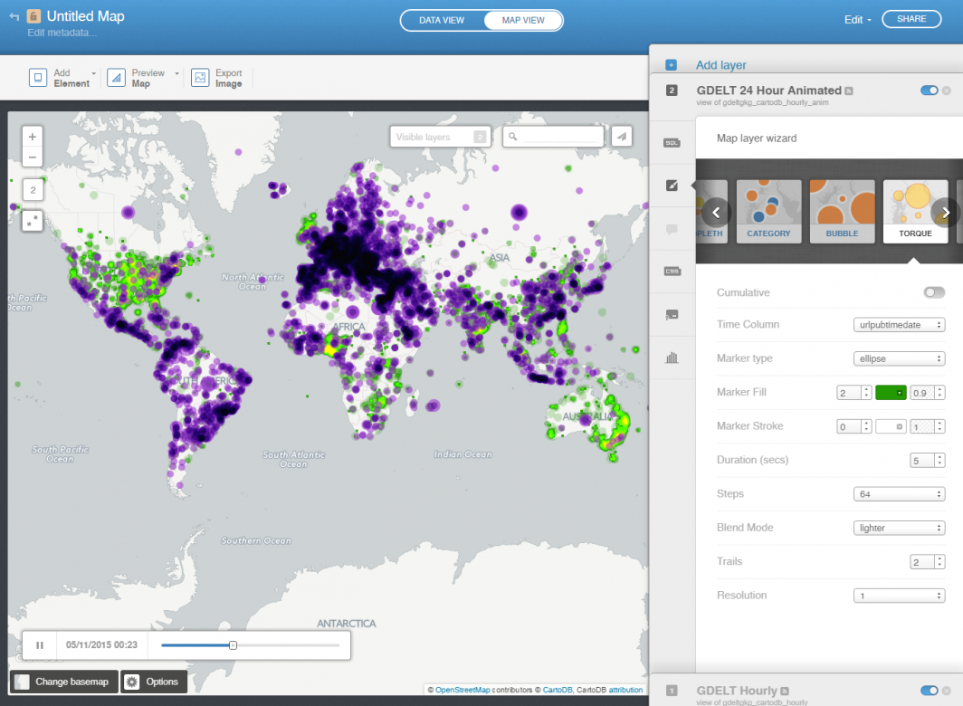 Mapping GDELT in CartoDB: A Tutorial – The GDELT Project